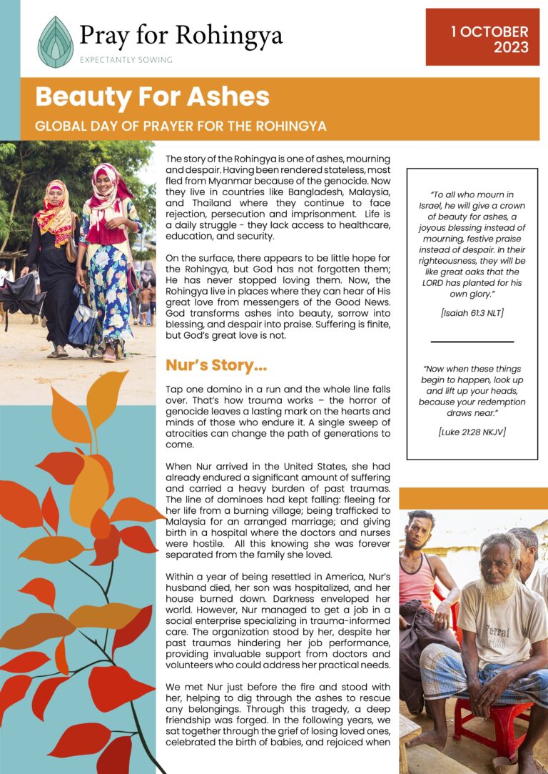 Prayer Guides - Pray 4 Rohingya