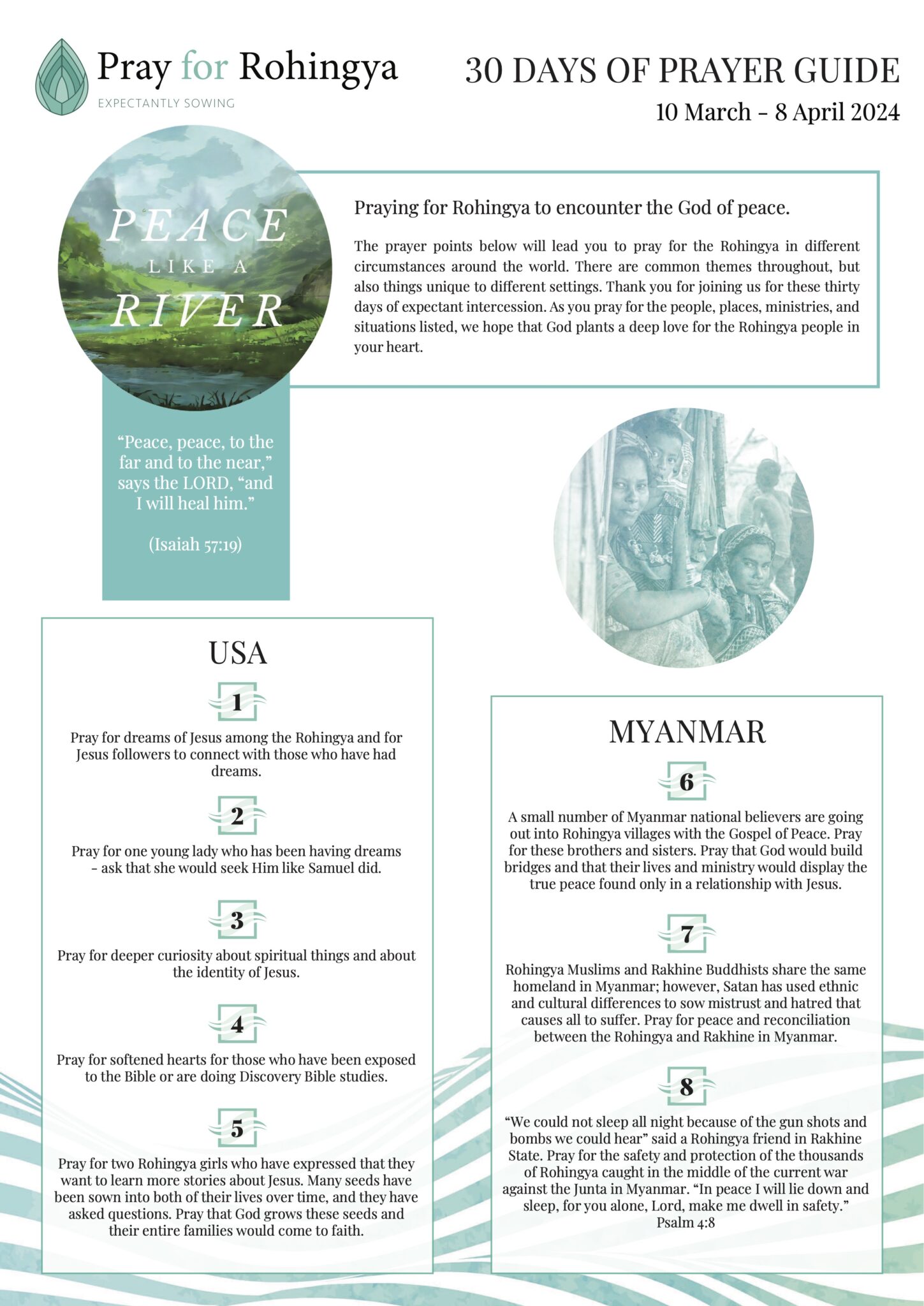 Prayer Guides - Pray 4 Rohingya